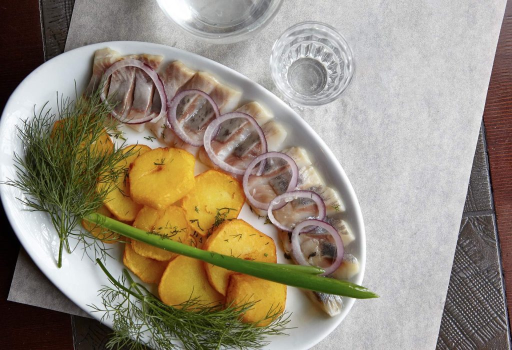 Swedish Sill Potatis Herring And Potato